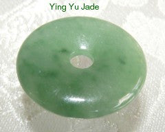 Clearance-Heavenly "Bi" Burmese Jadeite Pendant (BJP786) – Ying Yu Jade