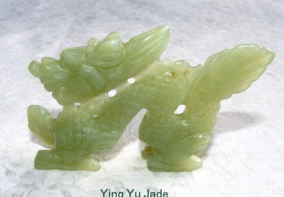 Classic Well Carved Chinese Jade Dragon Carving – Ying Yu Jade